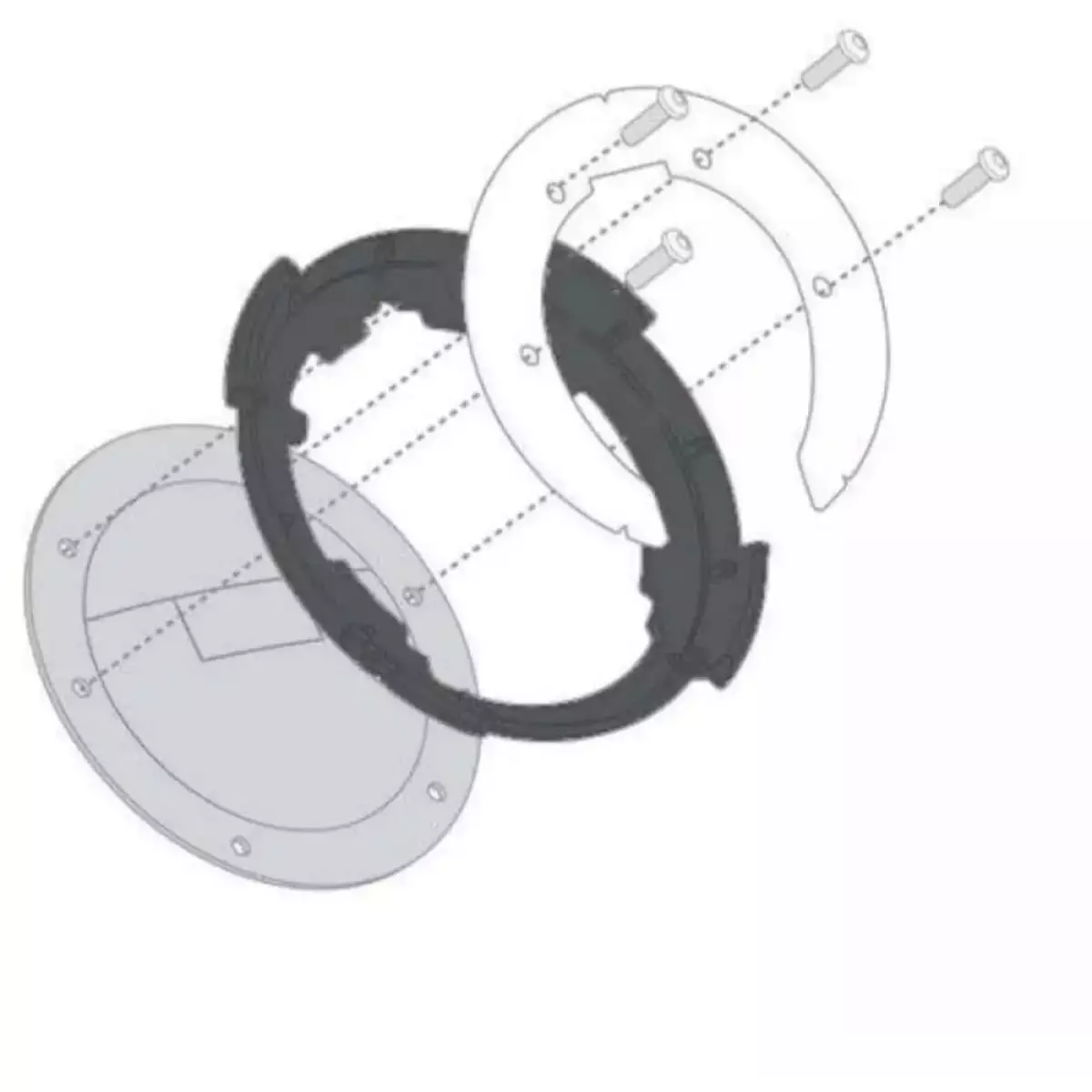 Bride Fixation Shad Click Systeme - Support et kit fixation