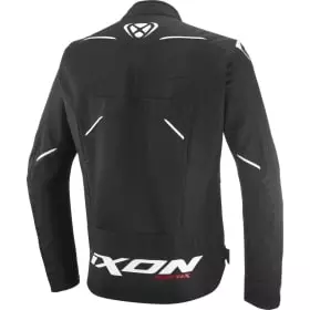 Blouson Ixon Vortex 3 Noir Blanc - Blouson Moto Cuir