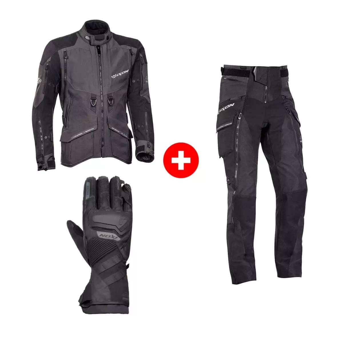 Pack Ixon Pro Ragnar Noir - Pack Equipement Moto