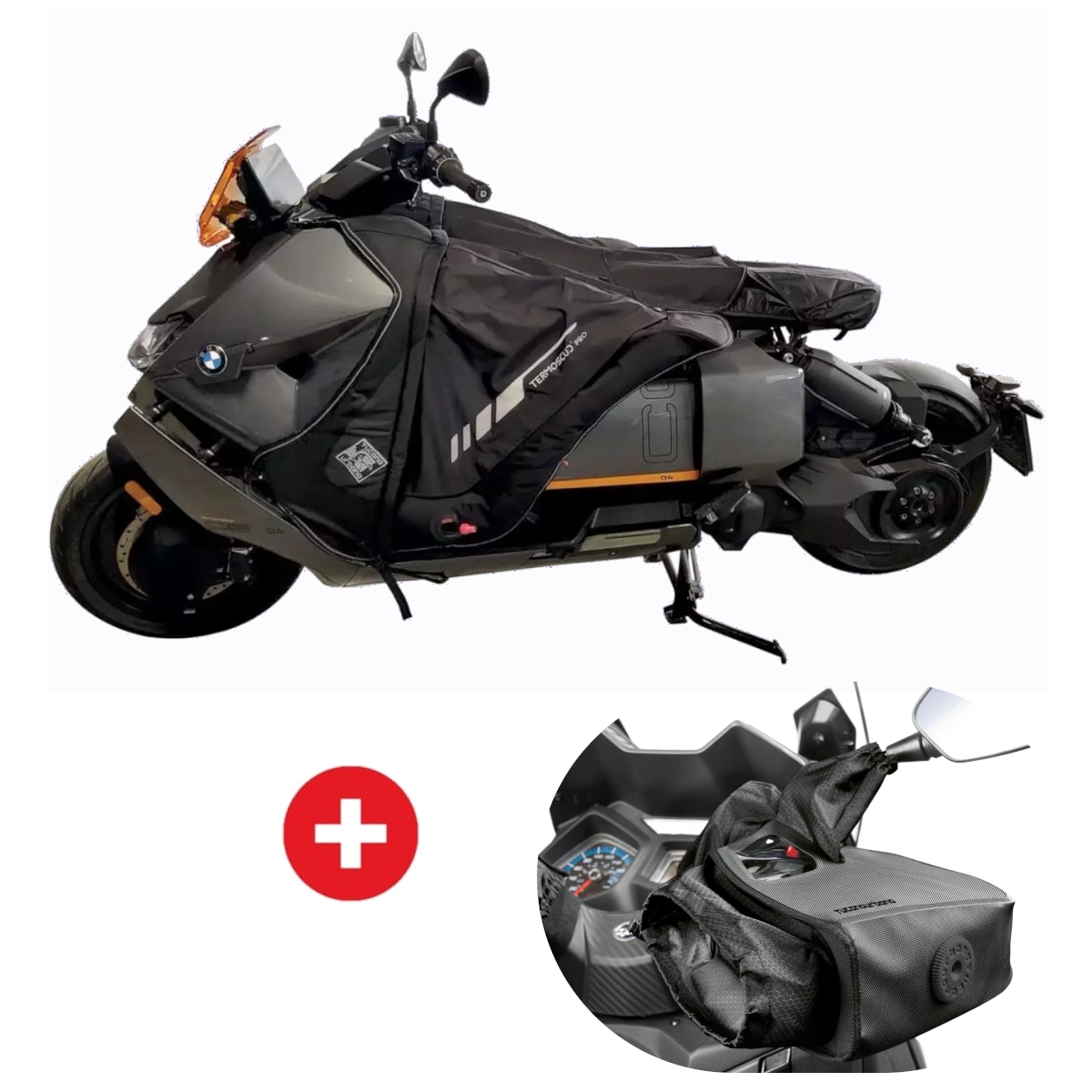 Pack Tablier + Manchons BMW CE 04 Tucano Urbano Termoscud R233 Pro ...