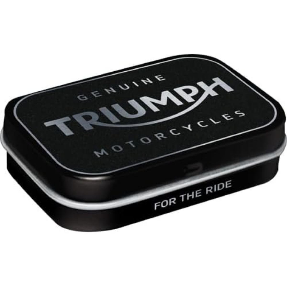 Boîte Pastilles Triumph Logo Argent Nostalgic Art - Idées cadeaux