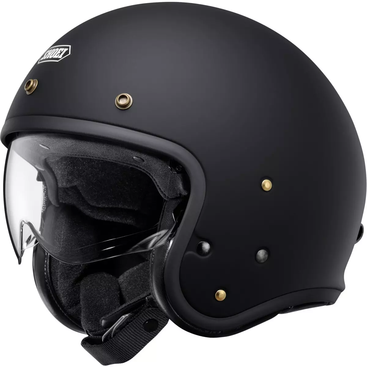 Casque Shoei J.O 2 Noir Mat - Casque Demi-Jet