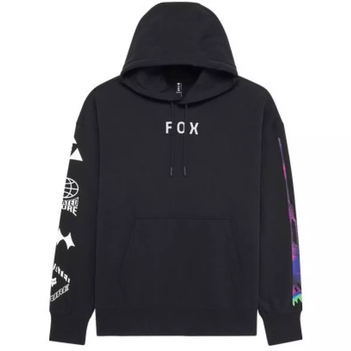 Sweat Fox Image Cosmo Oversized Noir - Sweat-Shirt