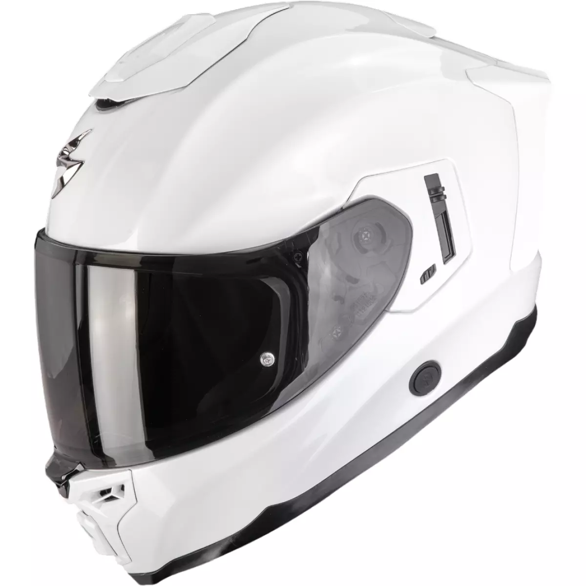 Casque Scorpion Exo-1500 Air Solid Blanc Brillant - Casque Intégral
