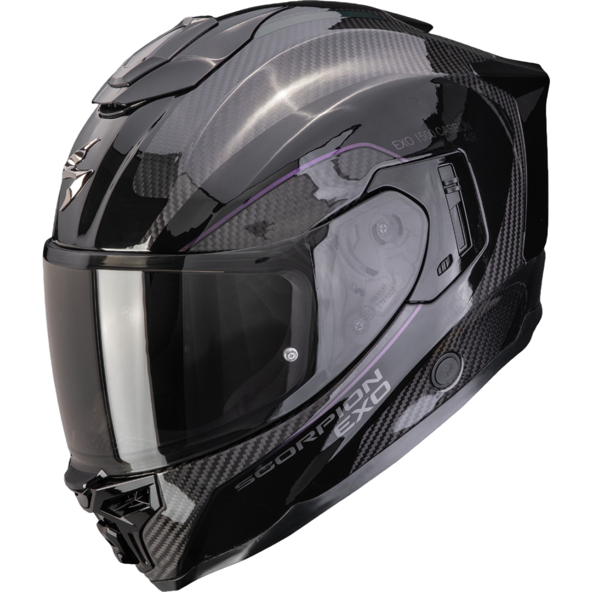 Casque Scorpion Exo-1500 Carbon Air Mundi Noir Caméléon - Casque Intégral