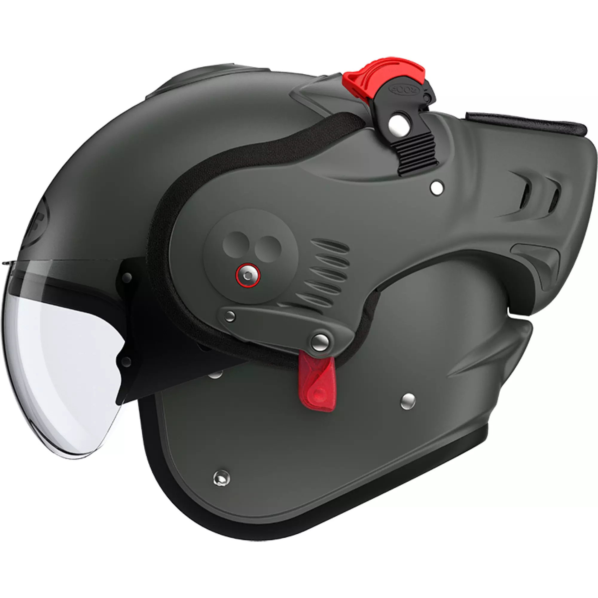 Casque Roof RO5 Boxer Alpha Uni Kamo Kaki - Casque Modulable