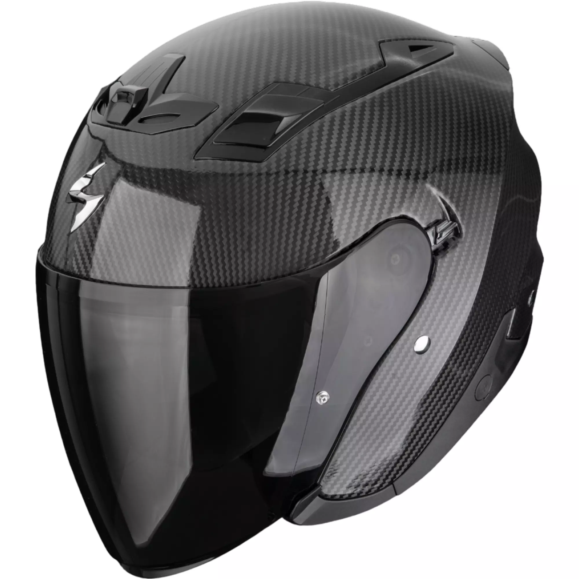 Casque Scorpion Exo-Z1 Carbone Solid Noir - Casque Jet