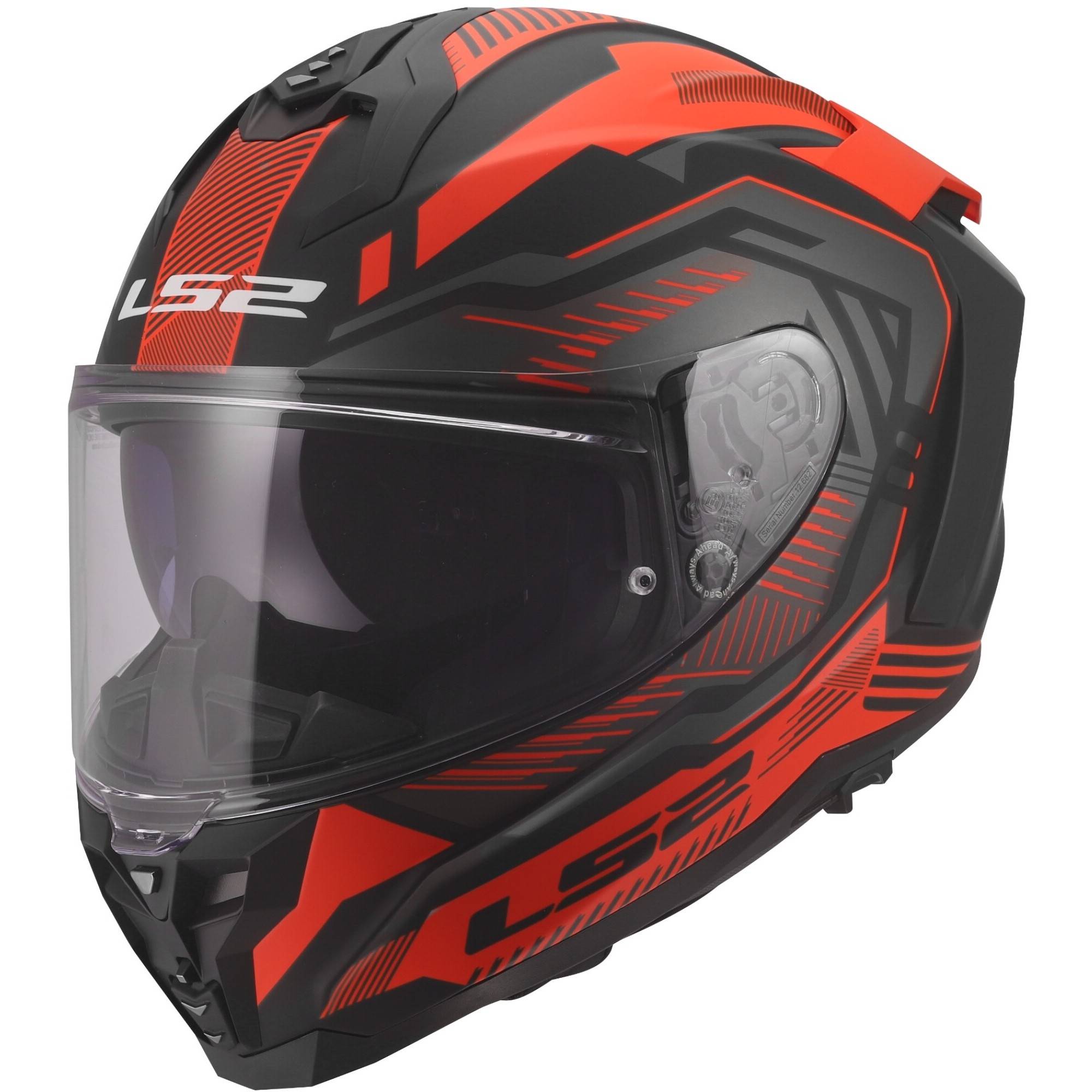 Casque LS2 FF817 Challenger II Dravix Rouge - Casque Intégral
