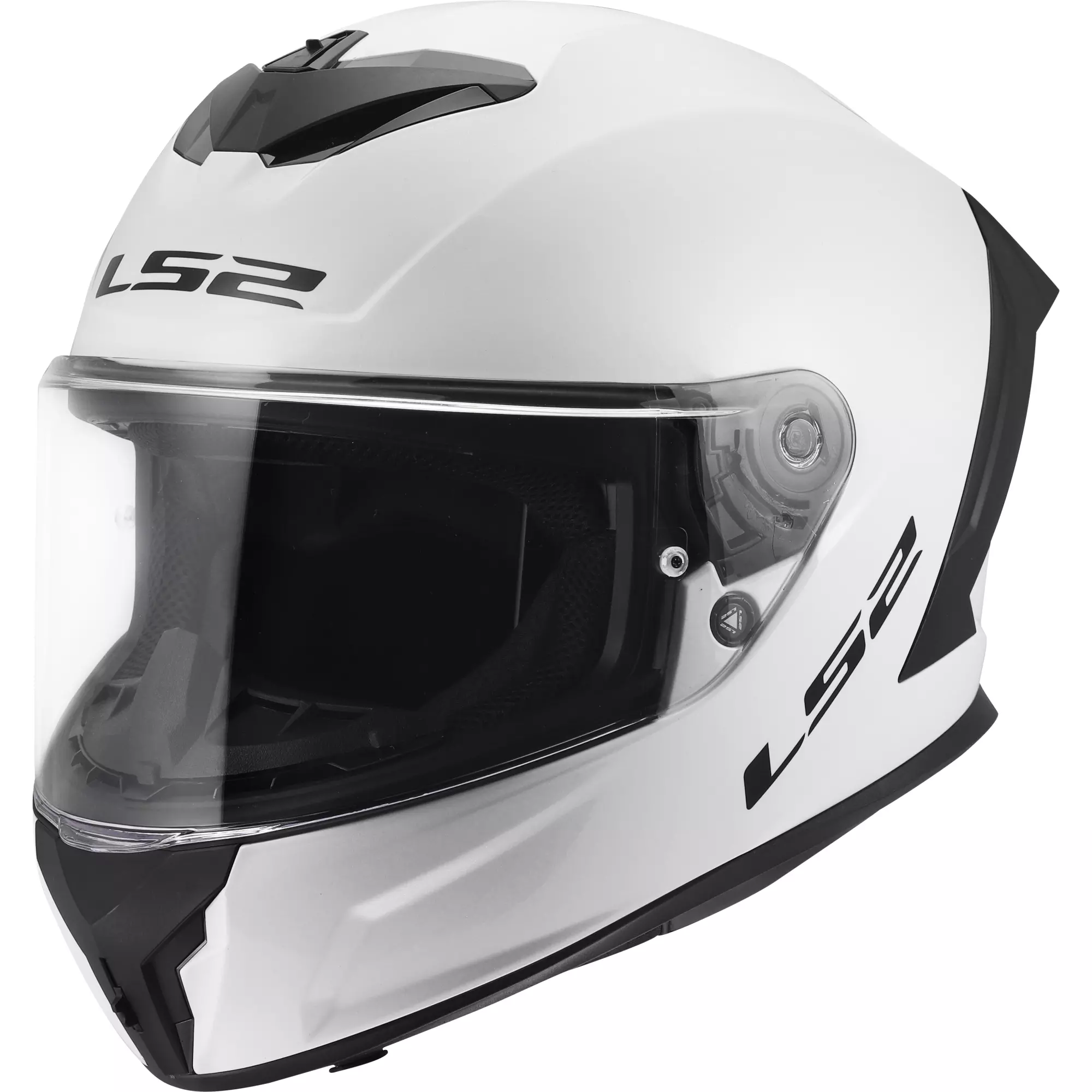 Casque LS2 FF820 Rapid III Solid Blanc - Casque Intégral