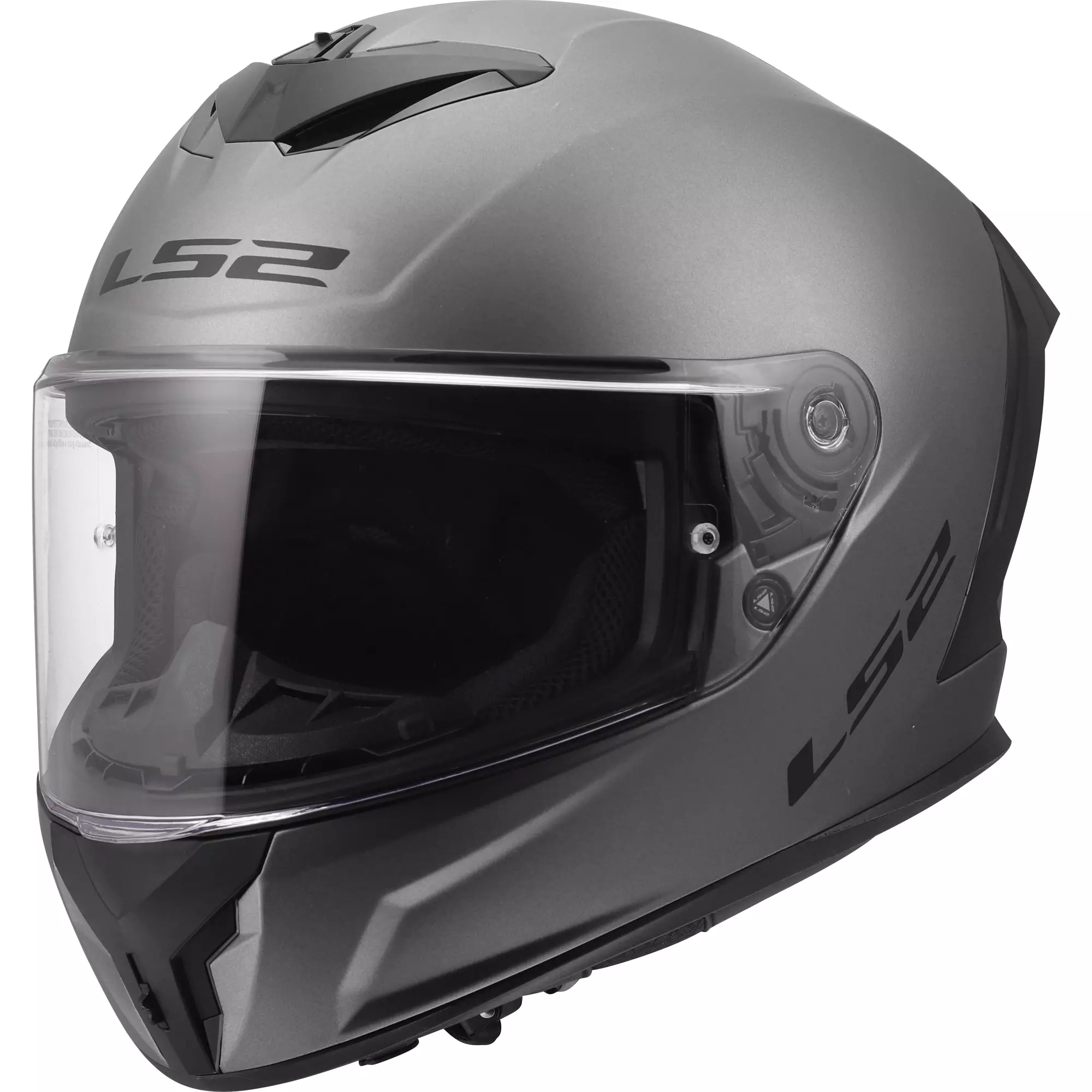 Casque LS2 FF820 Rapid III Solid Titane - Casque Intégral