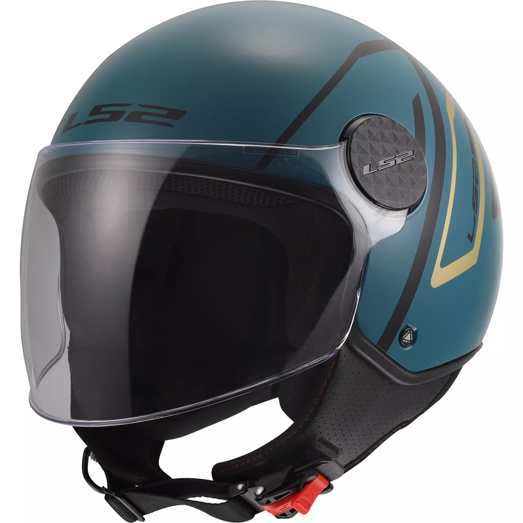 Casque LS2 OF558 Sphere Lux II Minim Bleu - Casque Demi-Jet