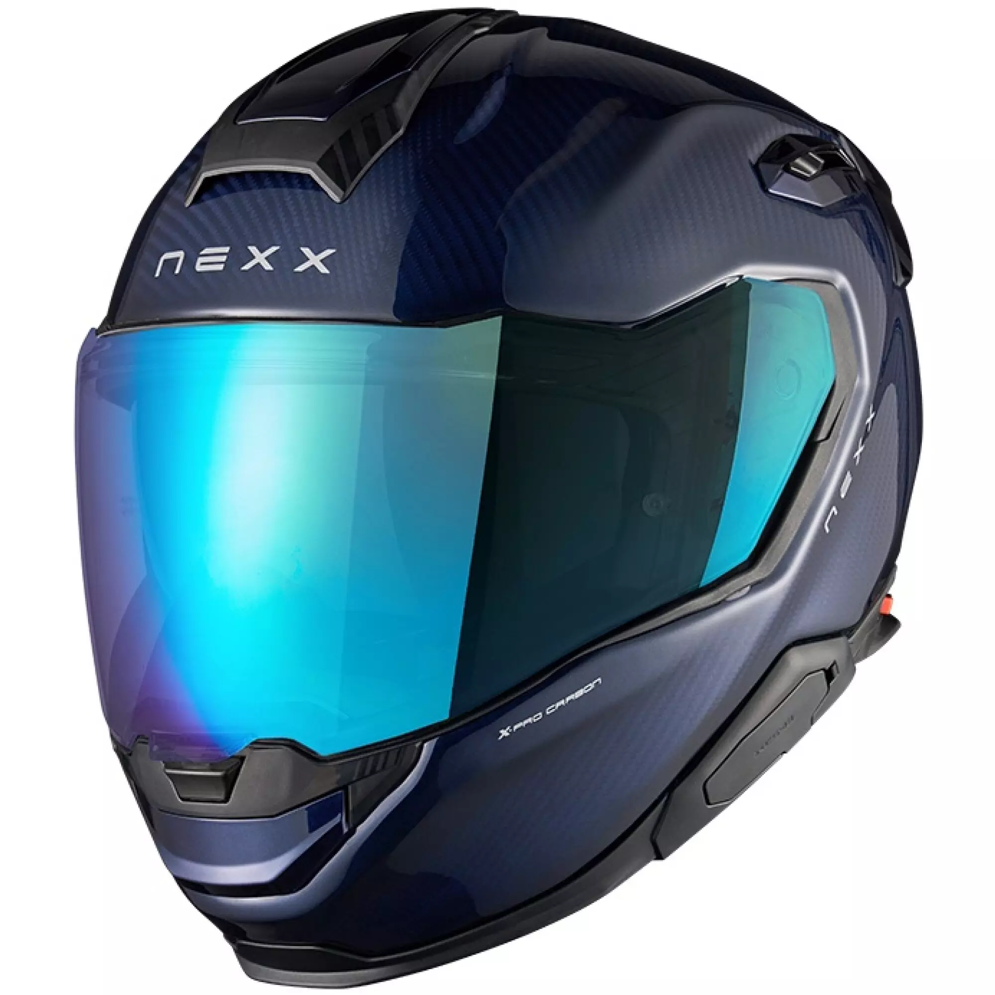 Casque Nexx X.TR Atlantic Carbone Bleu - Casque Intégral