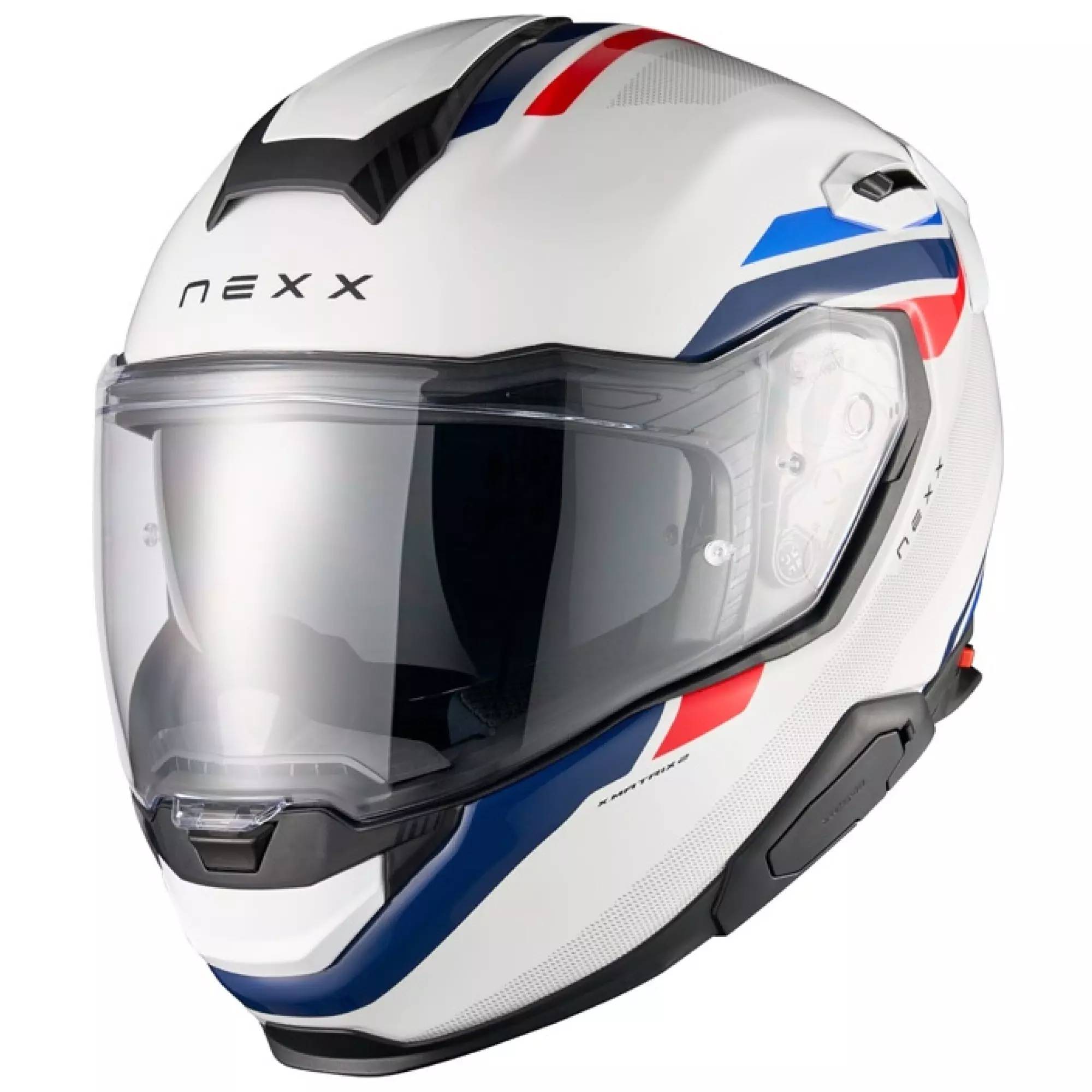 Casque Nexx X.TR Quanta Blanc Bleu - Casque Intégral