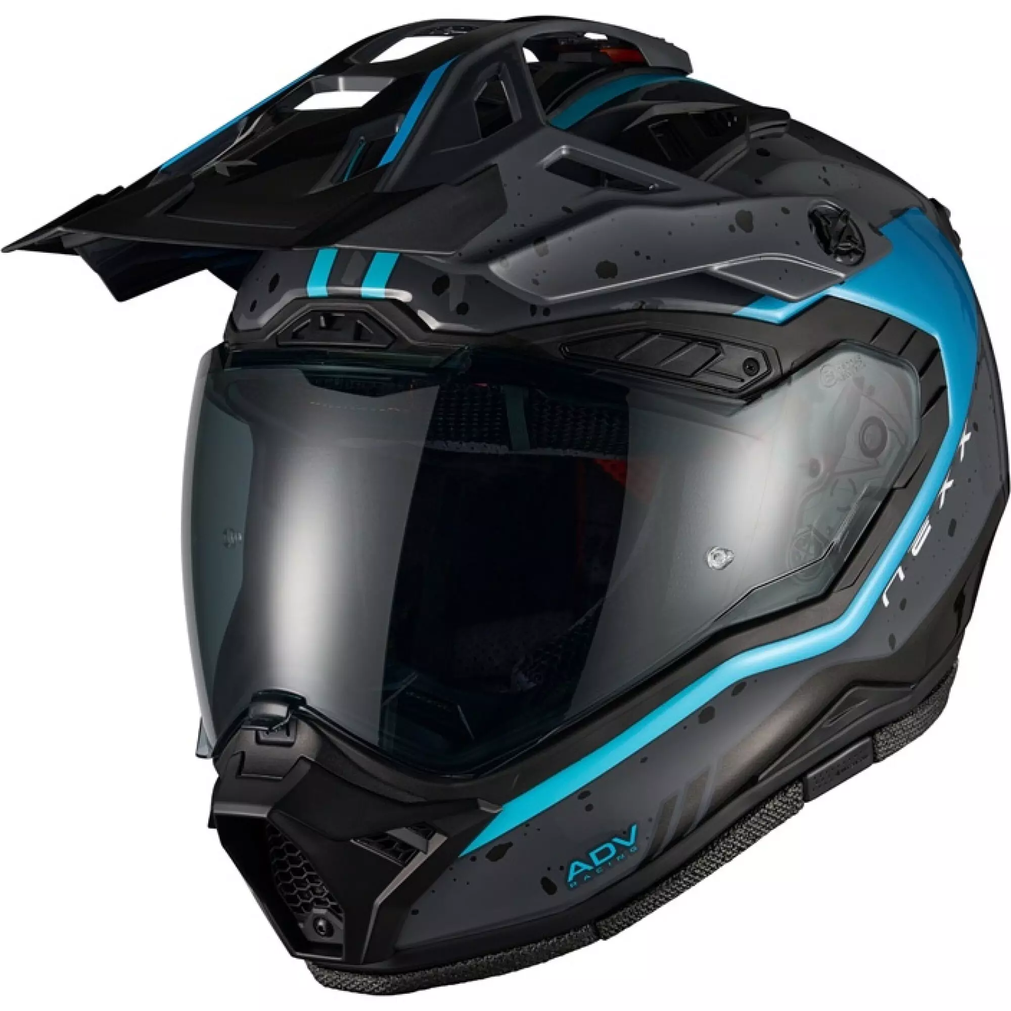 Casque Nexx X.Rally Yuma Gris Bleu - Casque Intégral