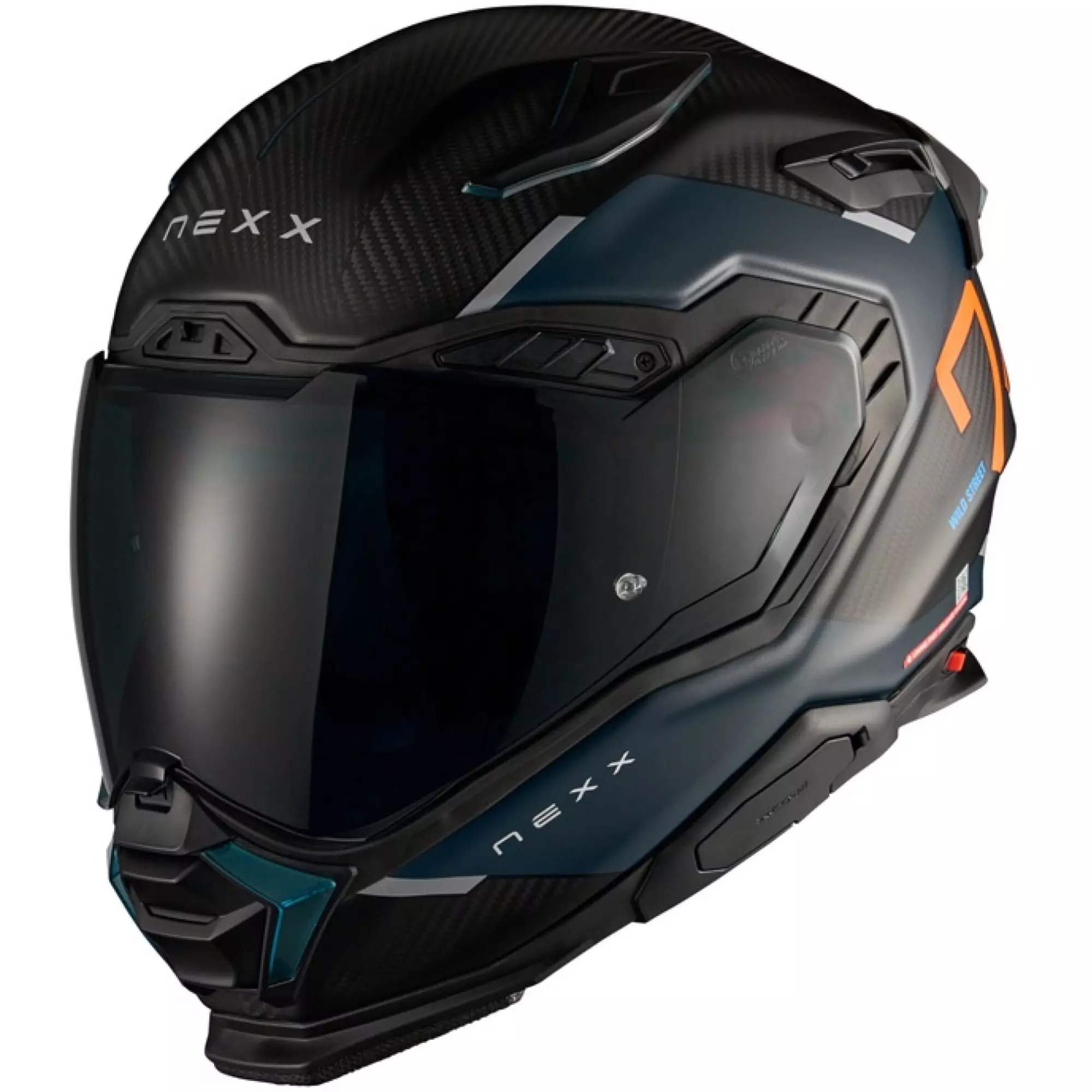 Casque Nexx X.WST3 Manga Orange Bleu - Casque Intégral