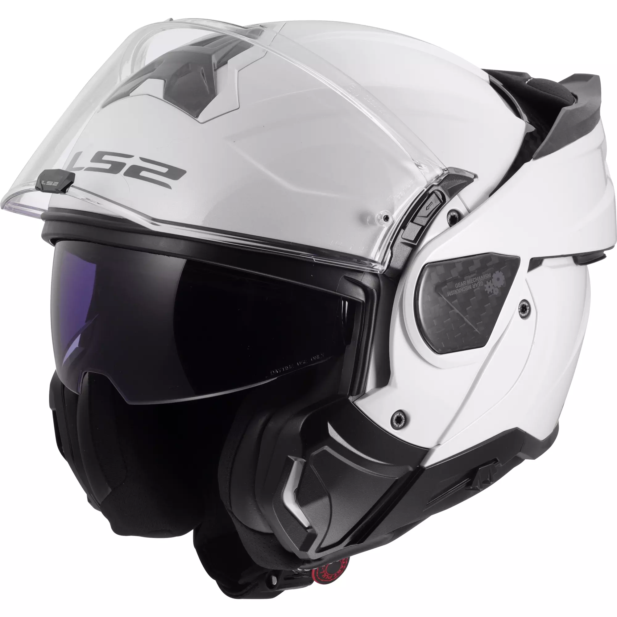Casque Ls2 FF910 Advant II Solid Blanc - Casque Modulable